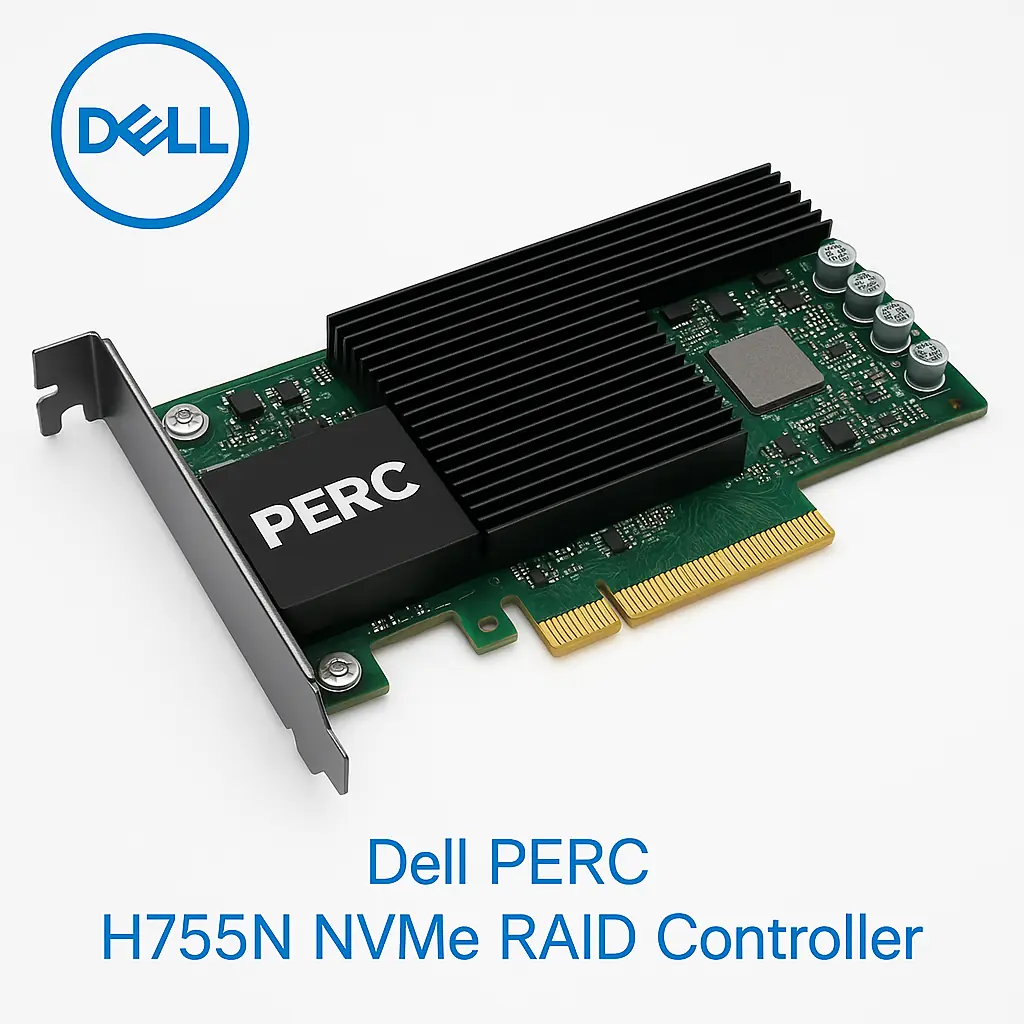Dell PERC H755N NVMe RAID Controller - Advanced Storage Management for Dubai UAE - Vector ...